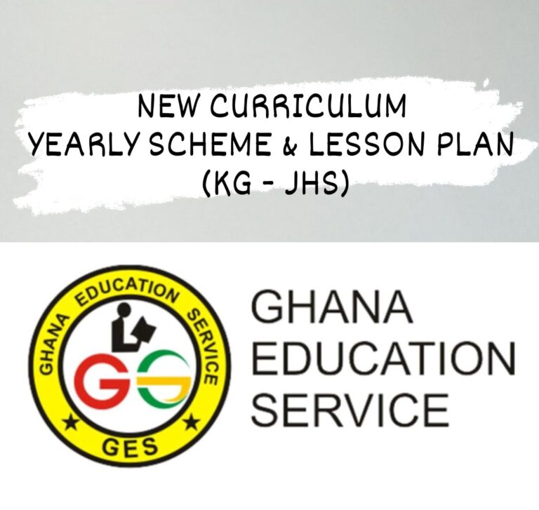 New Curriculum: Yearly Scheme of learning, weekly scheme, and lesson ...