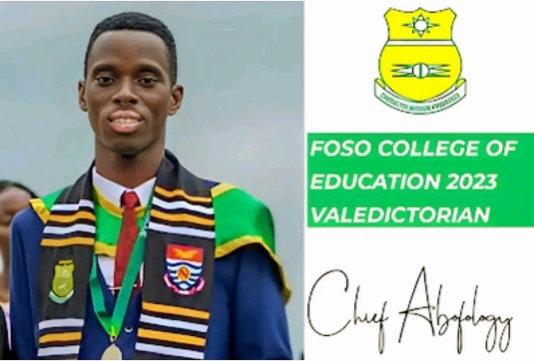 Meet Foso College of Education's Valedictorian who graduated with the ...
