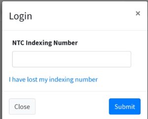 GTLE Registration: How to verify your NTC Indexing details - Blow Grade