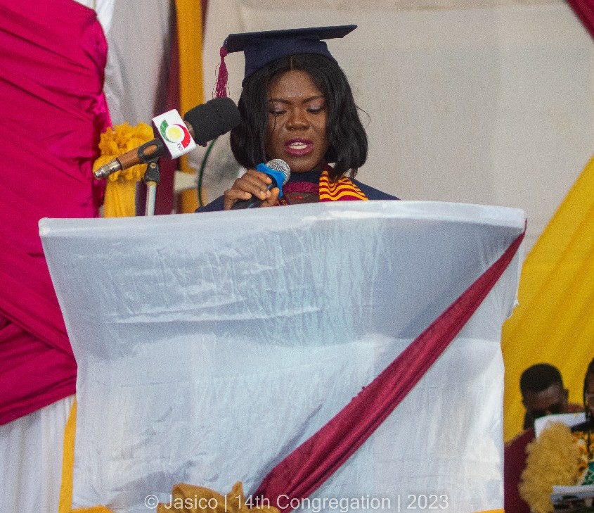 Meet Jasikan College of Education Valedictorian with the highest CGPA ...